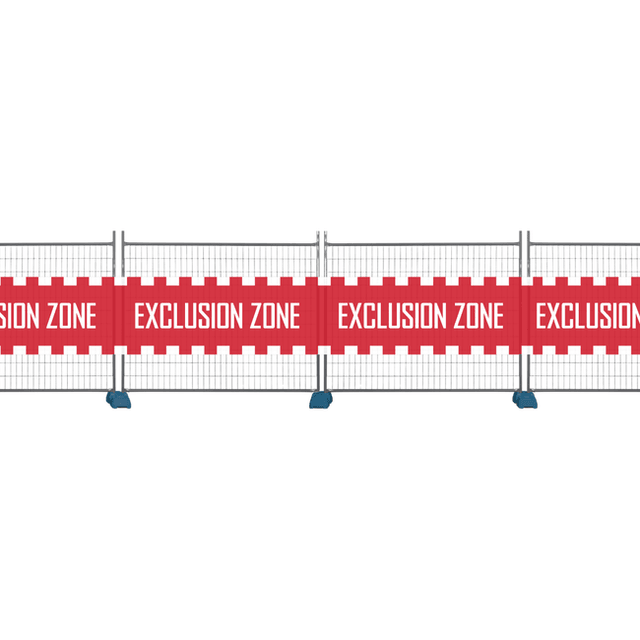 Maxflow Mesh | Exclusion Zone Banner | 0.9m x 50m | Sitemax