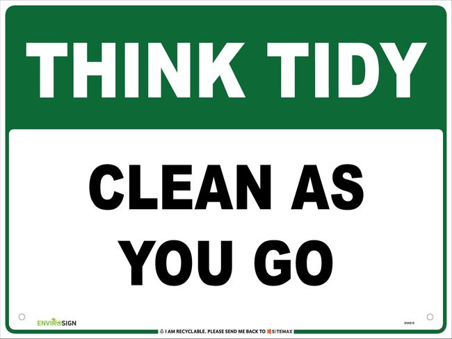 TT Clean As You Go | Sitemax