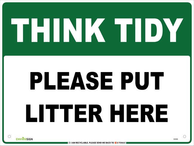 TT Please Put Litter Here | Sitemax