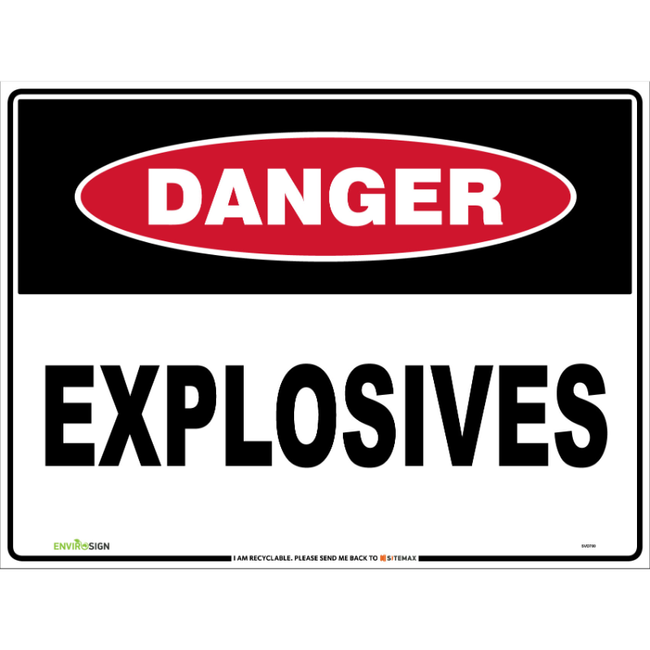 Danger Explosives | Sitemax