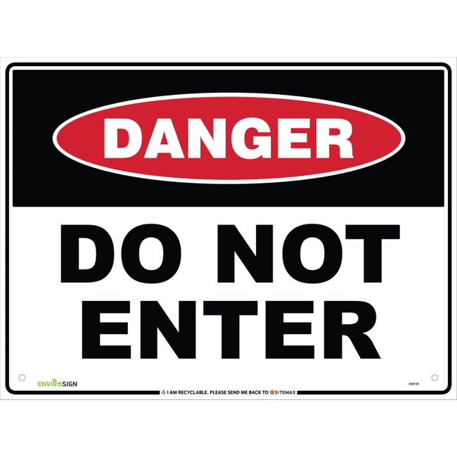 Danger Do Not Enter | Sitemax